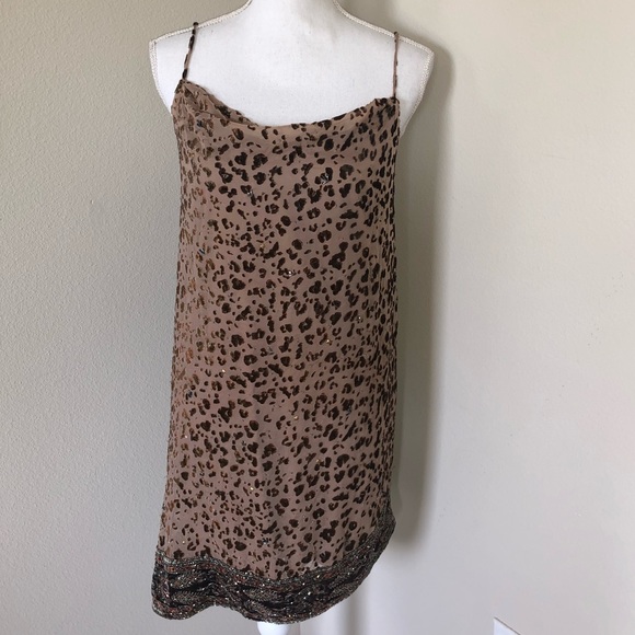 Dresses | Nwt Haute Hippie Sahara Cheetah Mini Dress | Poshmark